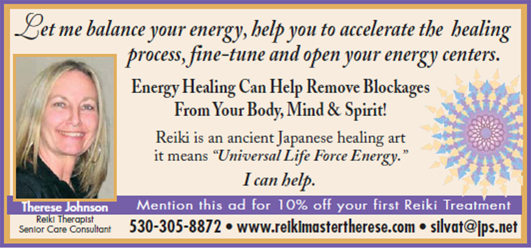 Reiki Ad 10% | Senior Care Of Sacramento